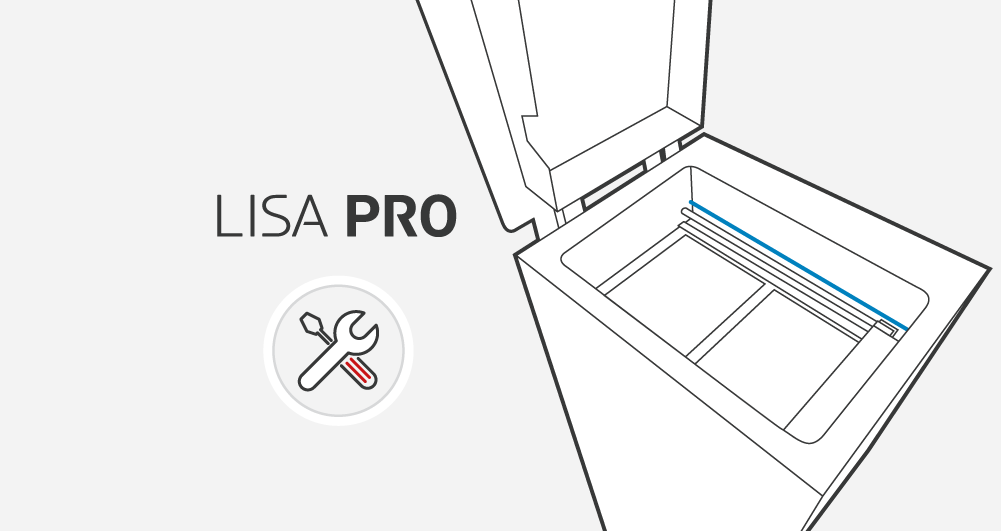 Remplacer le recoater sur Lisa Pro
